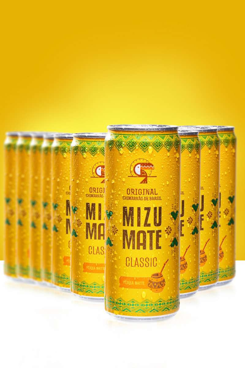 Mizu Mate Napój Yerba Mate Classic lekko gazowany 330 ml Vitamizu w ...